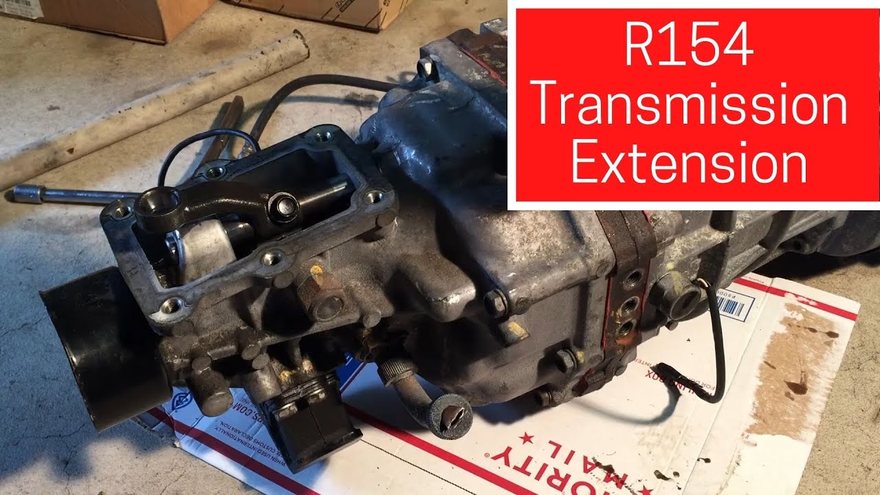 Ep. 8 | R154 Transmission Extension | 240sx 2jz swap - YouTube