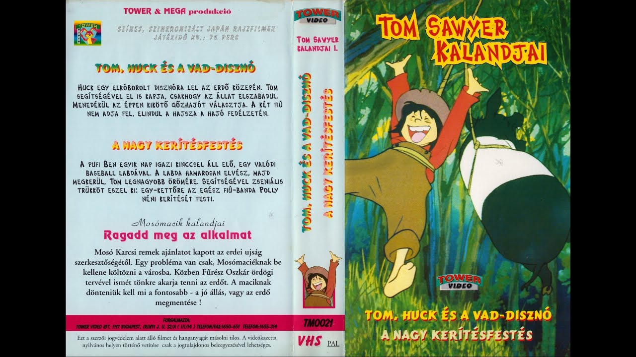Tom Sawyer kalandjai 1-2. rész 1980 VHSRip - YouTube