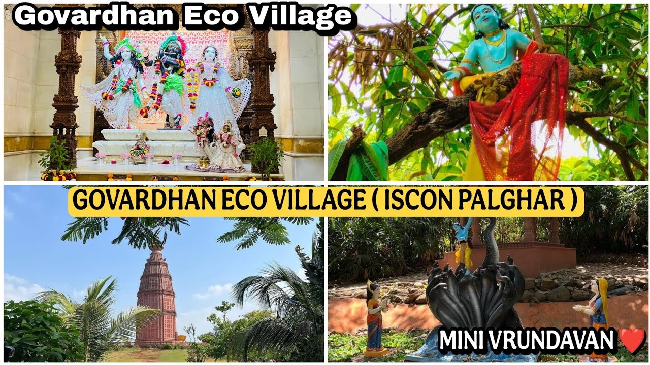 Govardhan Eco village 💖 | Day 1| Trip To Mini Vrundavan ️ | गोवर्धन ...