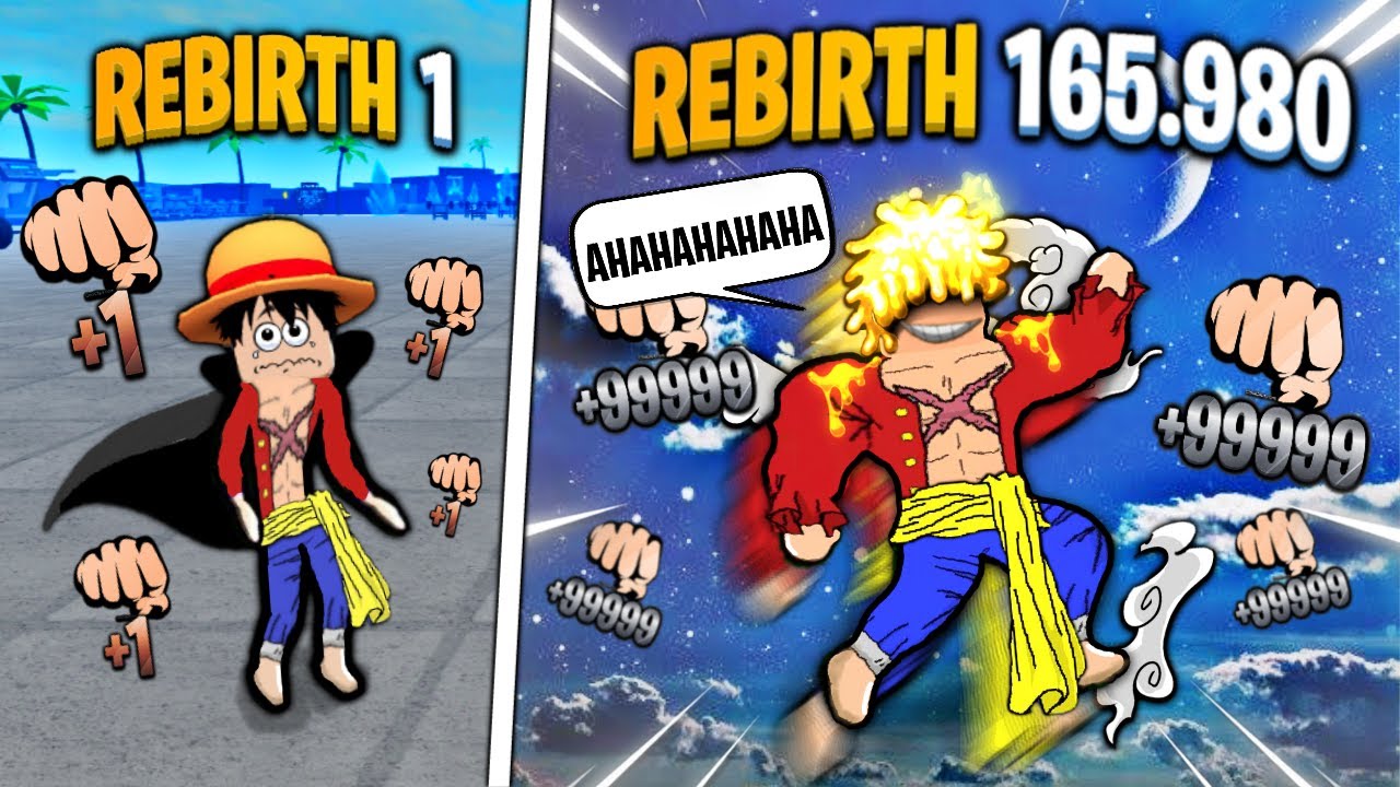 NOOB LUFFY SE TORNA O DEUS DO SOL NIKA! O DESPERTAR LENDÁRIO NO MUSCLE ...