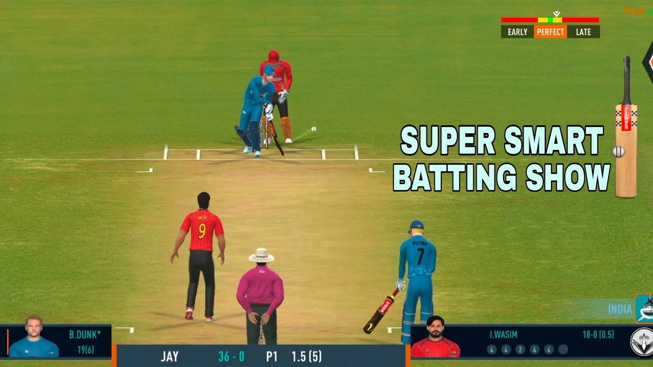 Super Smart Batting Against Diamond Rank Opponent | Real Cricket 24 ...