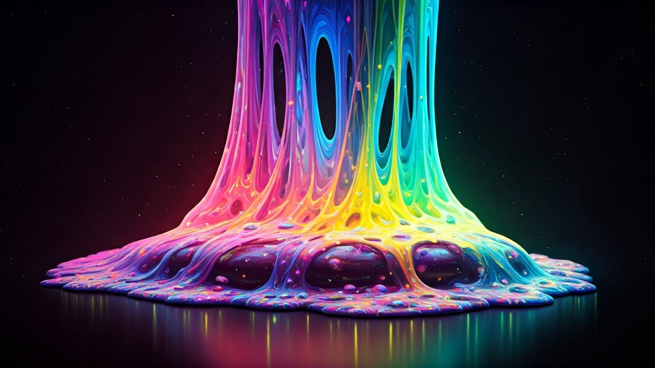 Oddly SATISFYING Slime with Relaxing Sound - Incredible GALACTIC Slime ...