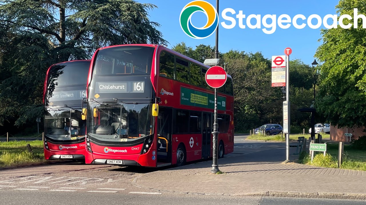 Thrash | Stagecoach London | Alexander Enviro 400HMMC | Route 161 - YouTube