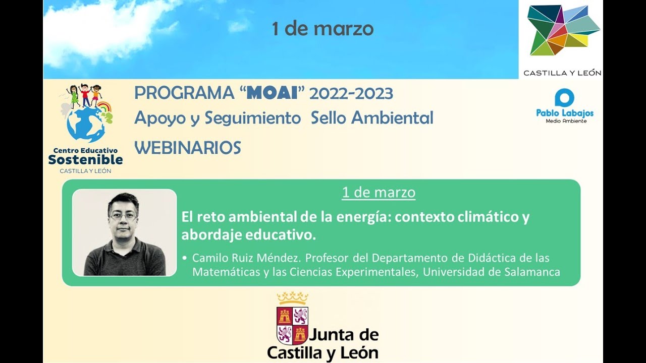 2º Webinario MOAI 22-23- El reto ambiental de la energía: contexto ...