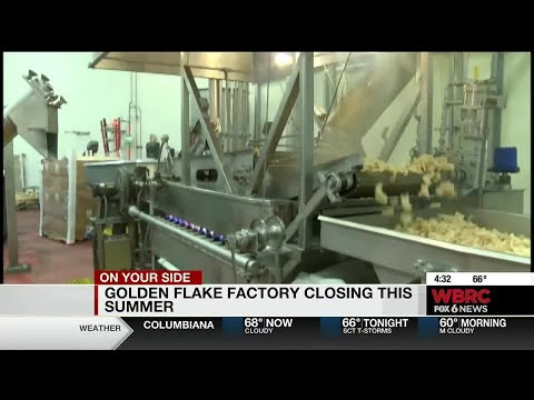 Golden Flake factory in Birmingham closing this summer - YouTube