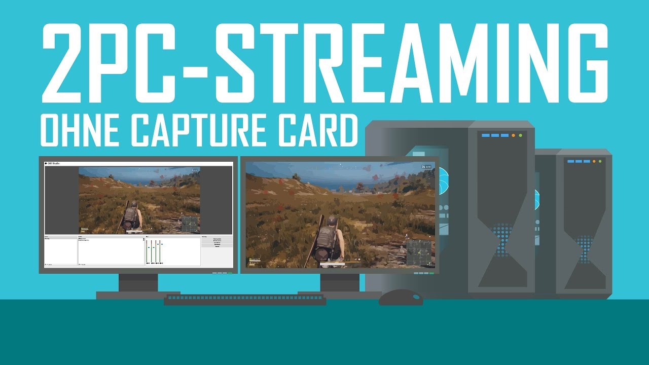 2PC-Streaming ohne Capture Card - OBS NDI #DenitivTech - YouTube