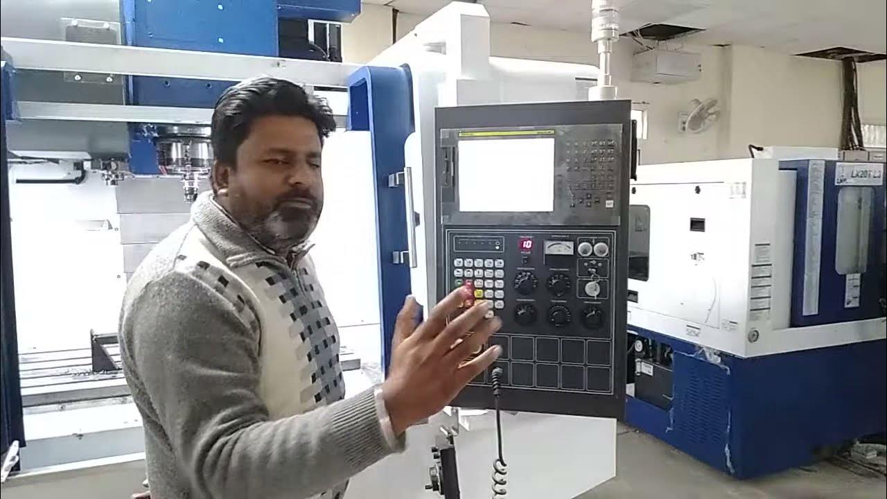 Vmc machine | Vmc programming | How to Rotate Spindle In MDI Mode VMC programming #vmc - YouTube