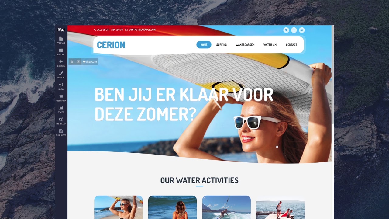 Vandaag nog je eigen website maken met MijnWebsite! - YouTube