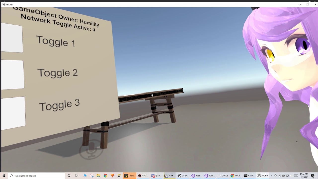VRChat 3-Toggle Udon Networking - YouTube
