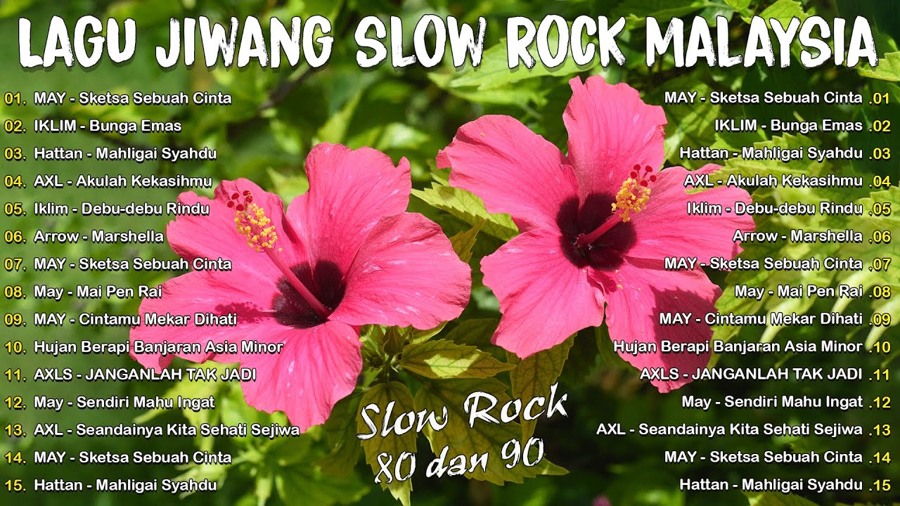 LAGU SLOW ROCK MALAYSIA 80-90AN - LAGU JIWANG 80AN DAN 90AN TERBAIK ...