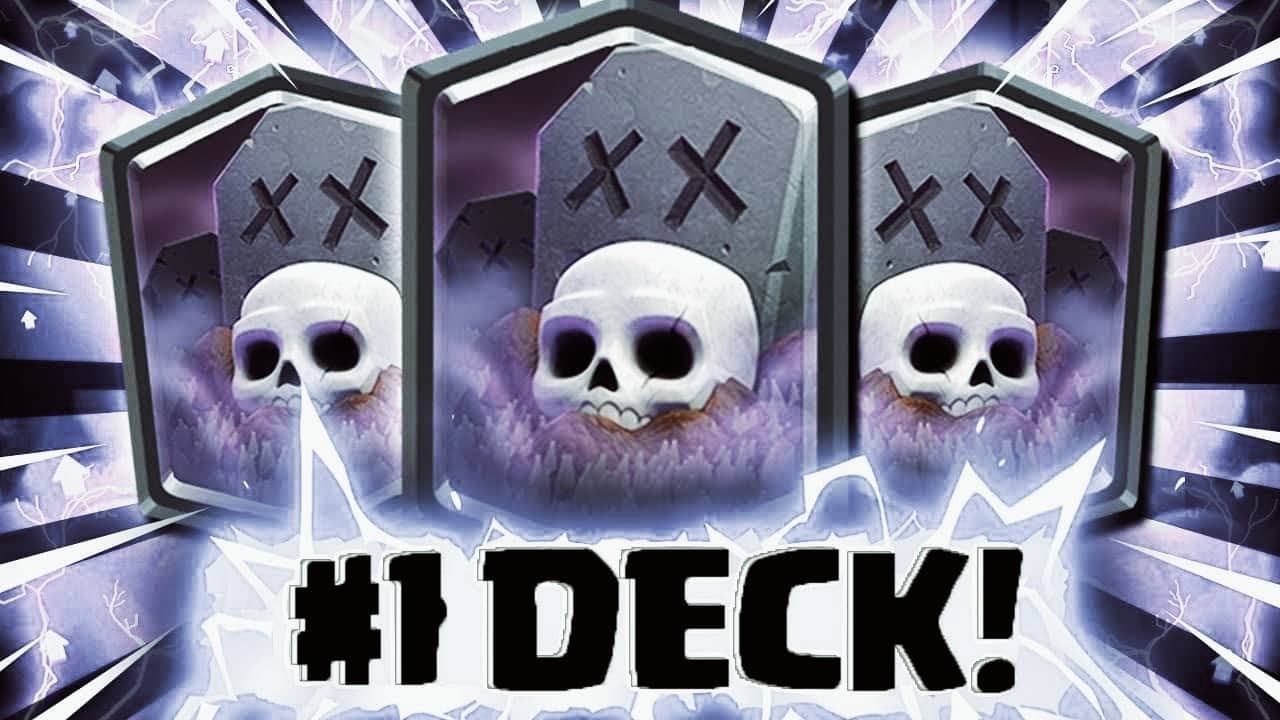 BEST GRAVEYARD DECK TO WIN LADDER II Clash Royale - YouTube