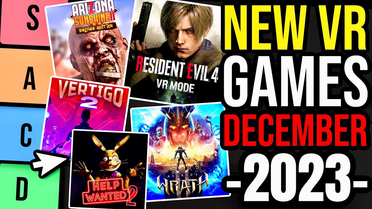 NEW VR GAMES Ranked BEST TO WORST for DECEMBER 2023 - YouTube