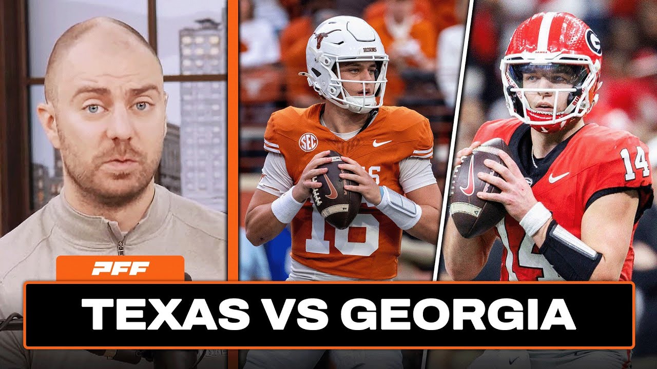 Texas vs. Georgia Preview & Prediction | PFF College Football Show ...