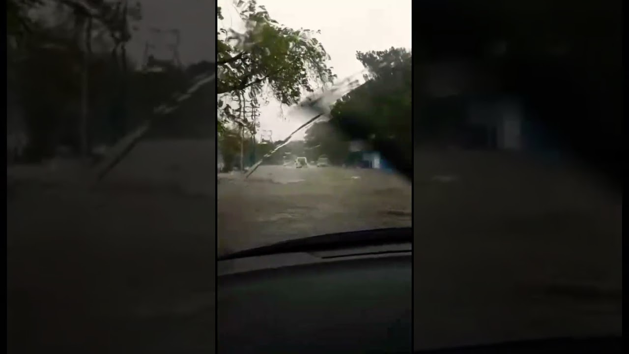 Heavy rain view😊 - YouTube