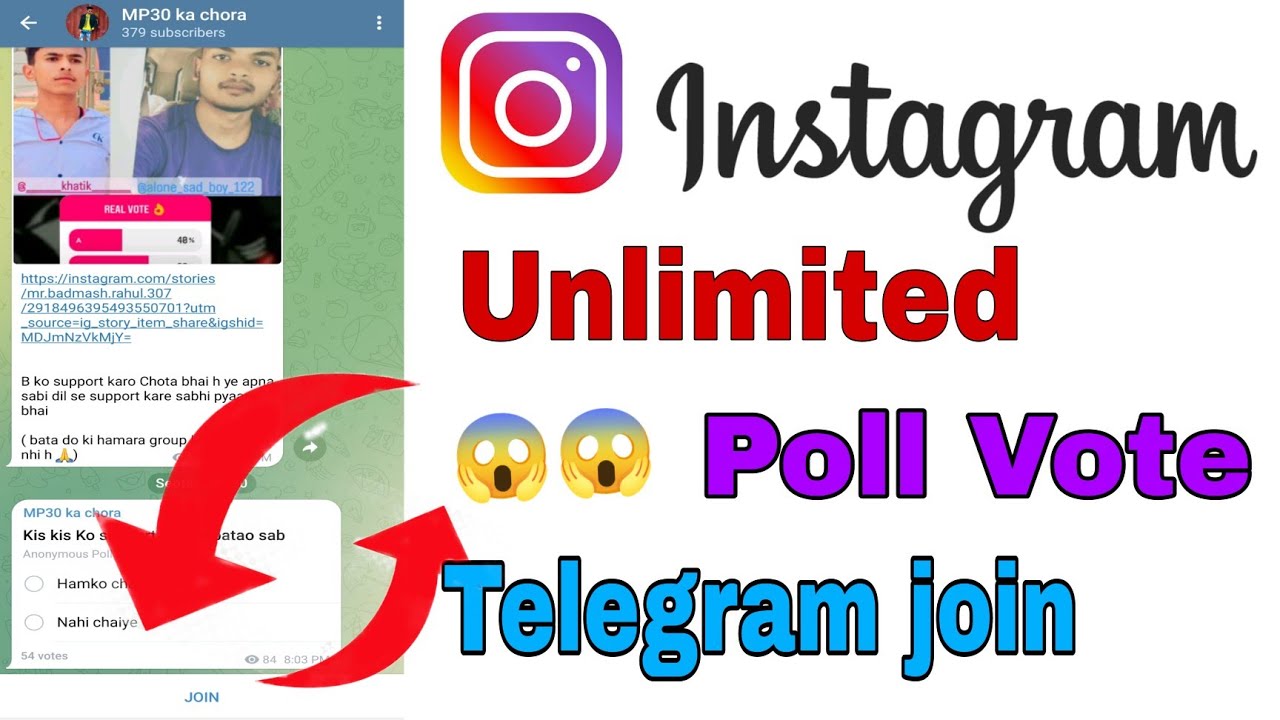 Instagram Poll Vote Kaise Badhaye | Fake vote in instagram battle ...