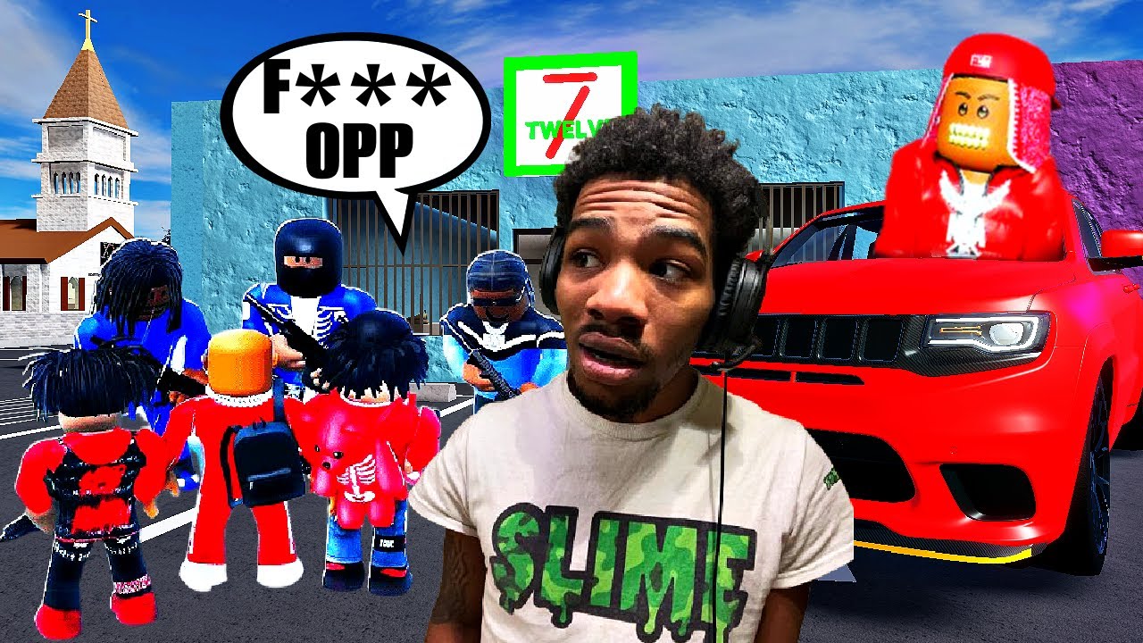 Roblox Hood RP (Bloods VS. Crips) THE OPPS CRASHED OUT - YouTube