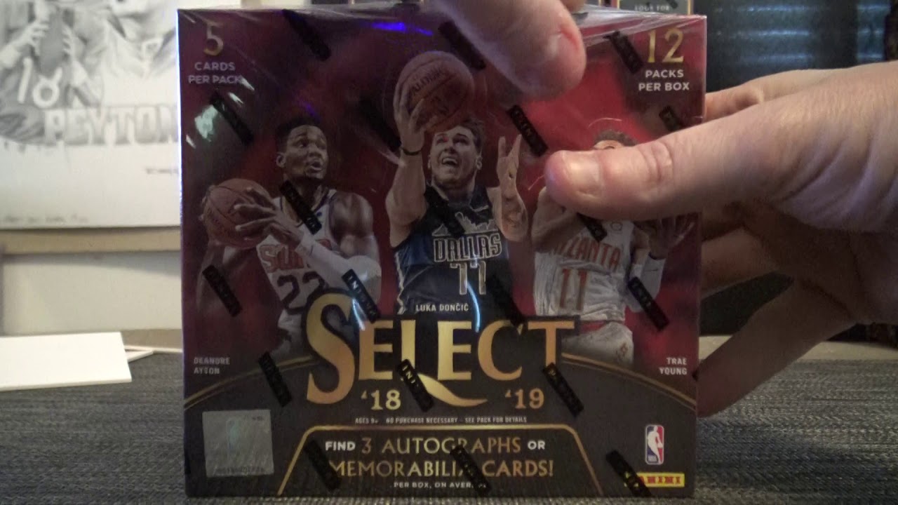 2018/19 Panini Select NBA Basketball 12 Box Case 'Pick Your Team' GB ...