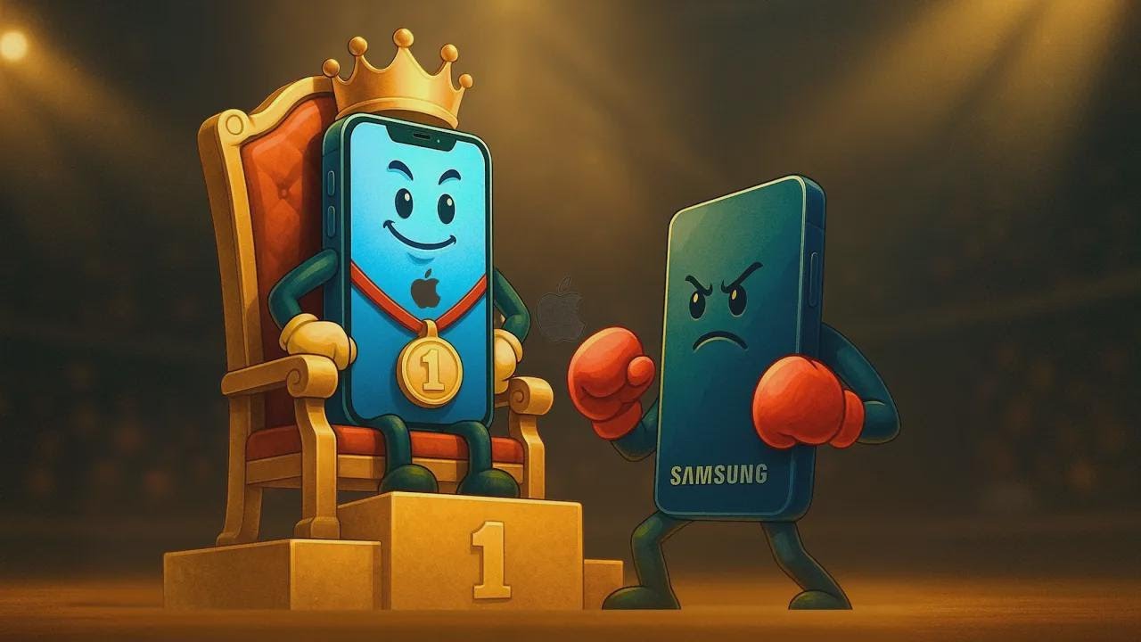 Apple vs Samsung: The Battle for Smartphone Supremacy! - YouTube