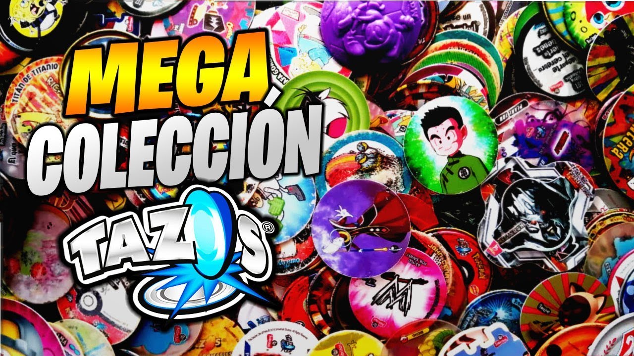 MI MEGA COLECCIÓN DE TAZOS - YouTube
