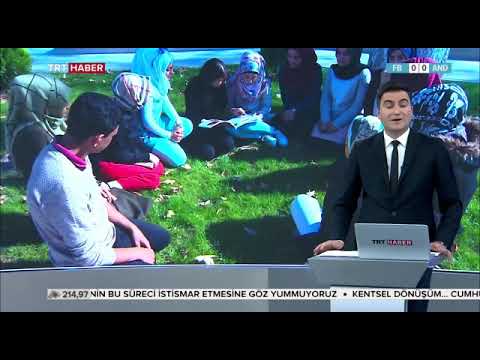 Suriyeli Çocuklar İstiklal Marşı'mızı Okudu