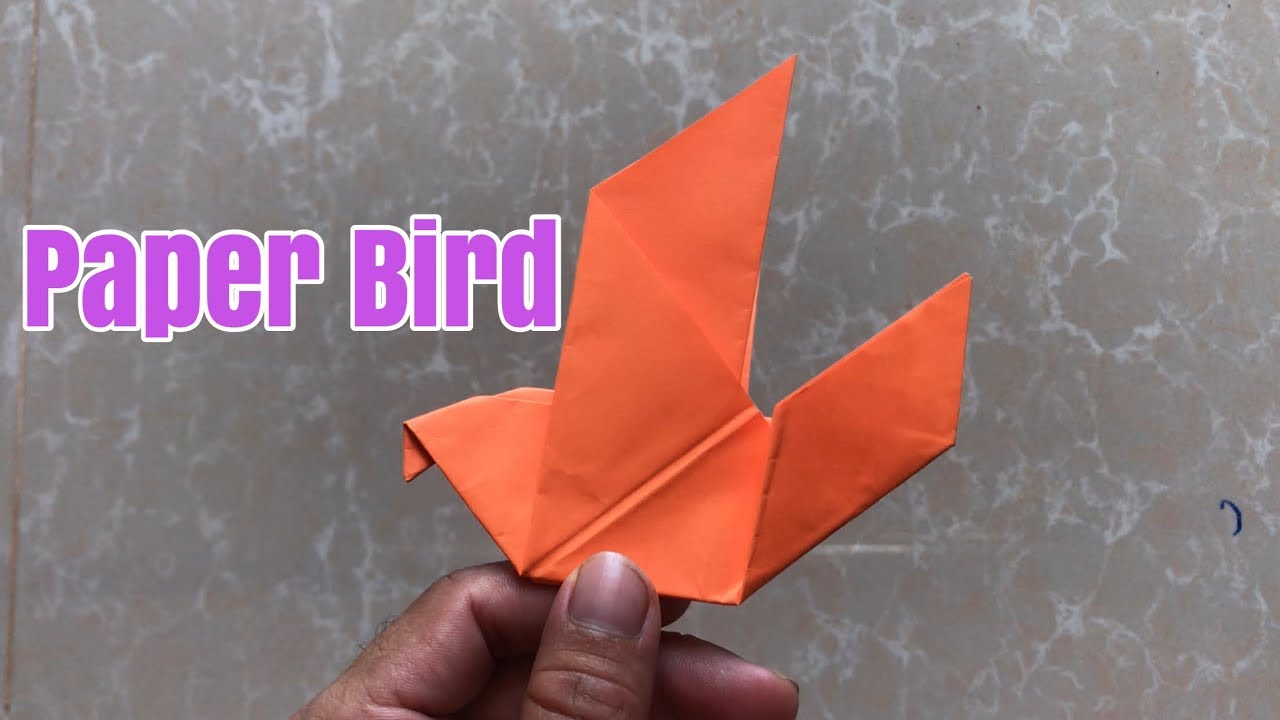 How To Make Paper Bird on YouTube - YouTube