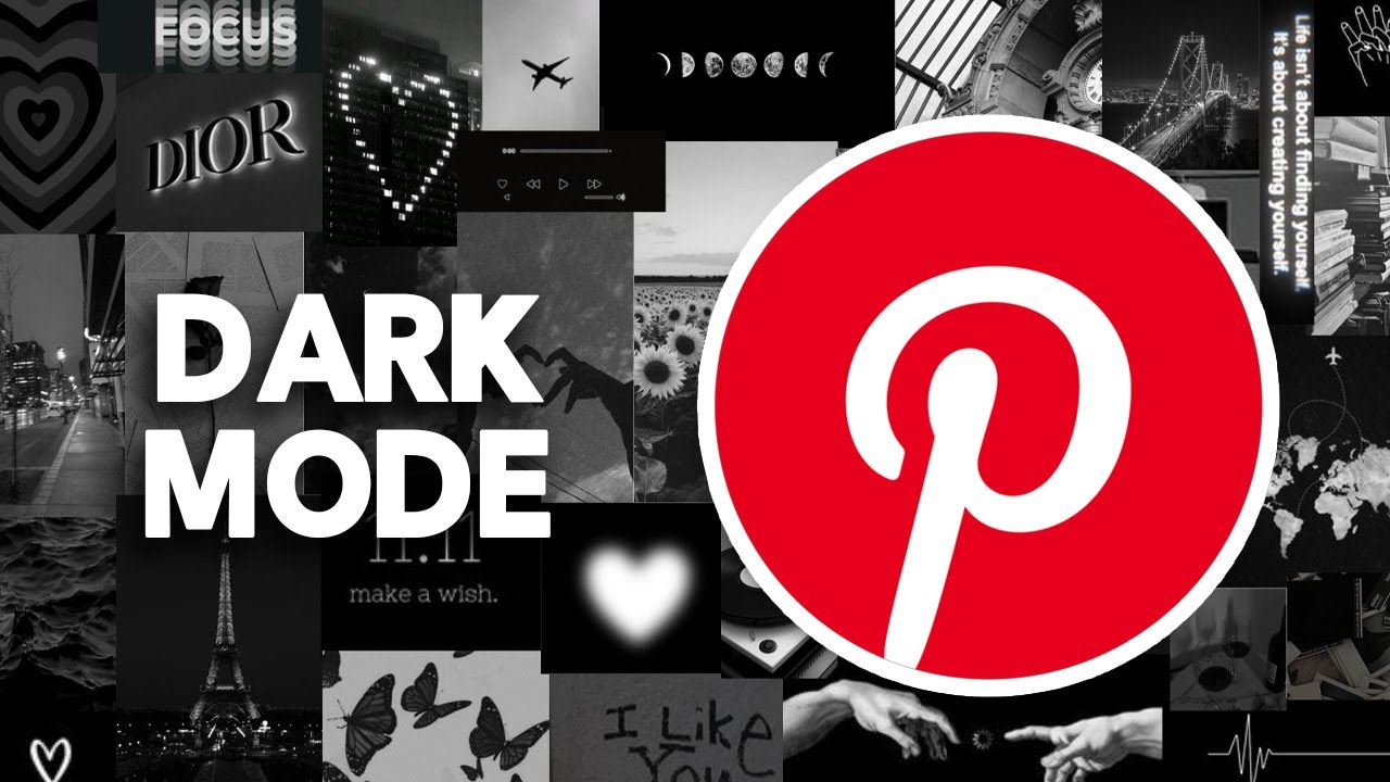 How to Change to Dark Mode on Pinterest Computer - YouTube