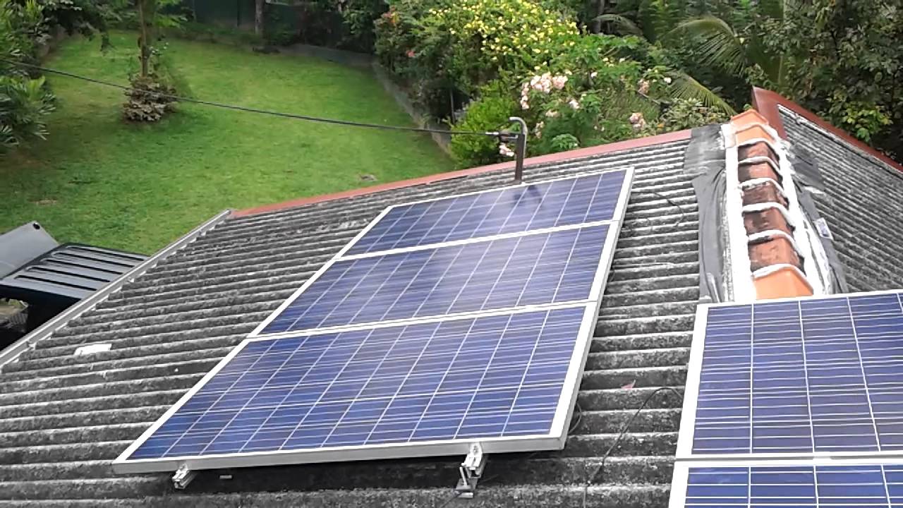 Grid connected Solar PV system. - YouTube