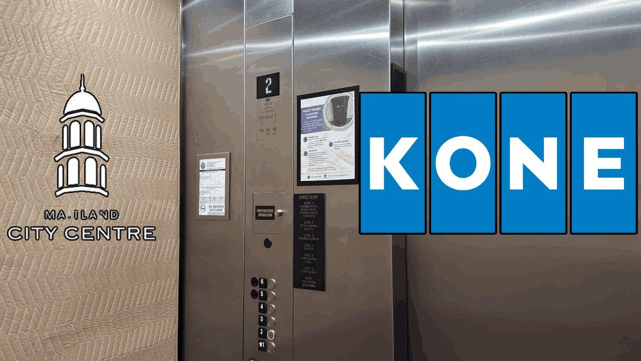 KONE EcoSpace KSS 570 Traction Elevators @ Maitland City Centre ...