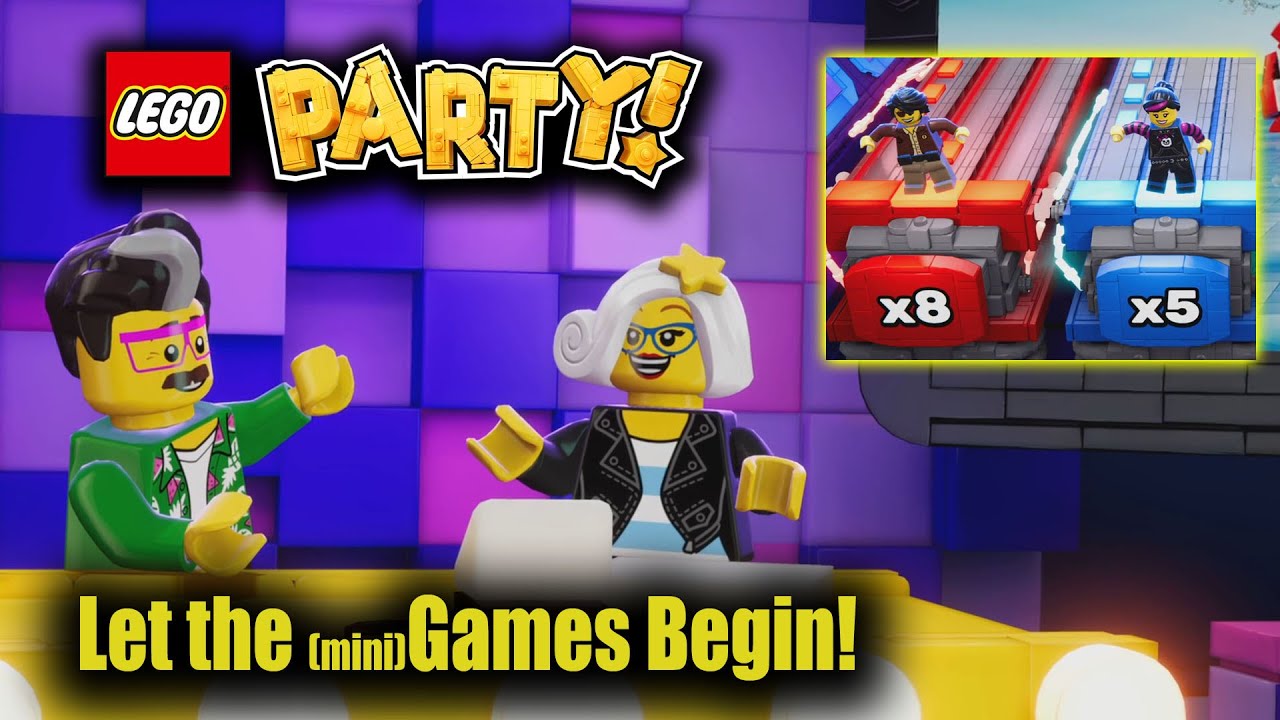 We Play Lego Party! for the First Time - YouTube