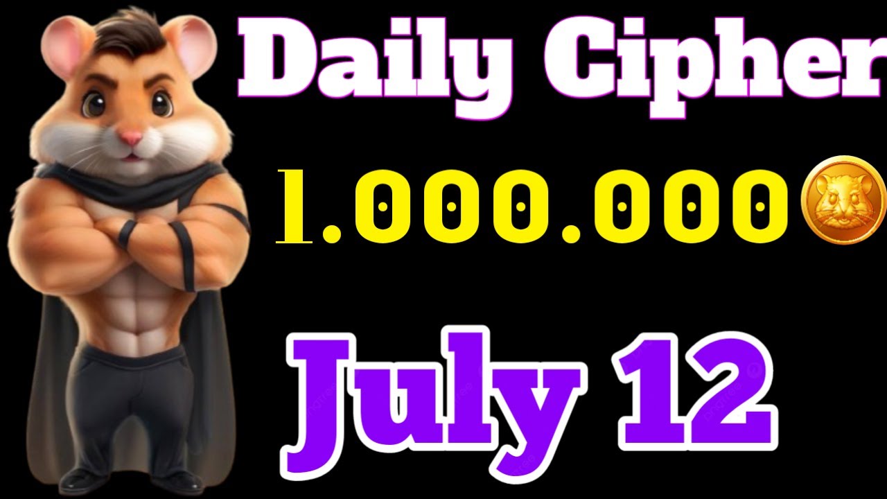 Hamster Kombat Daily Cipher 1M Coins July 12 - YouTube