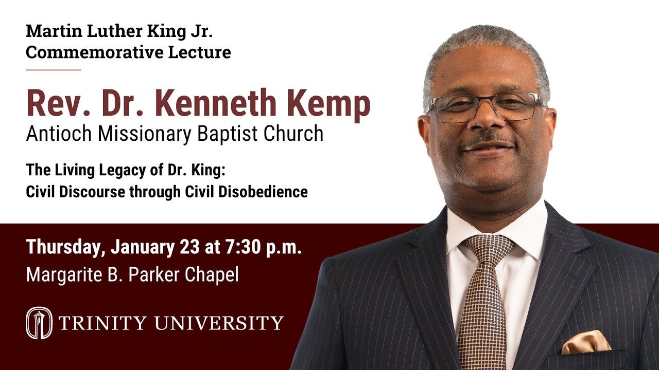 250123 Martin Luther King Jr. Commemorative Lecture - Rev. Dr. Kenneth ...