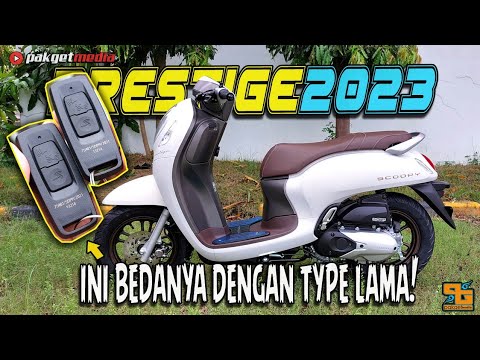 INI BEDANYA!! NEW HONDA SCOOPY PRESTIGE WHITE 2023 - YouTube