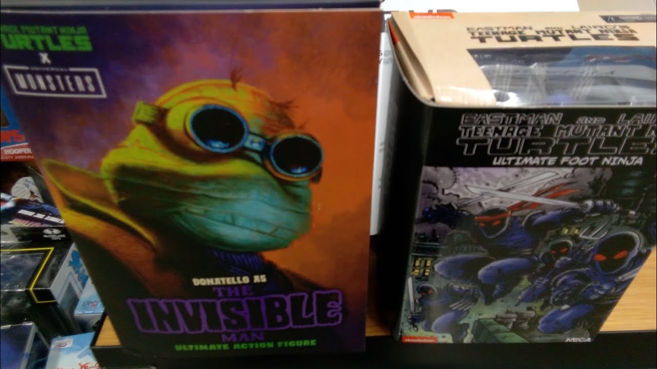 Teenage Mutant Ninja Turtles Donnie as the Invisible Man - YouTube