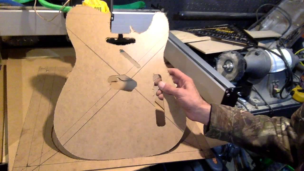 Telecaster Template - YouTube