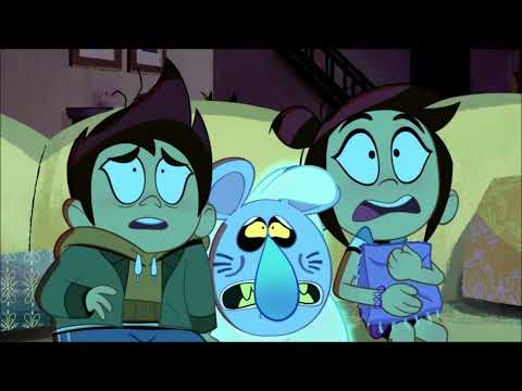 Molly, Scratch and Darryl watch Viacom BND of Doom Logo