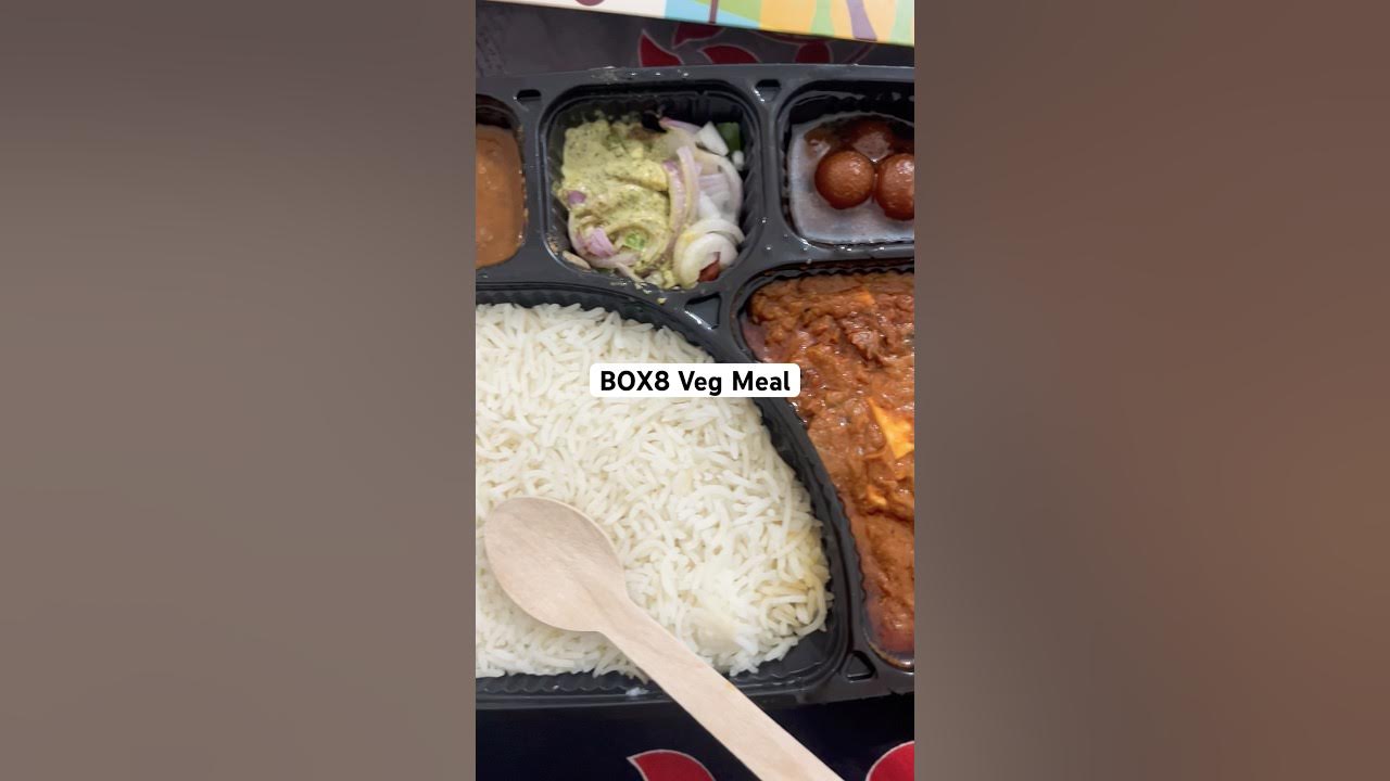 BOX8 Veg Meal |Epic Eats With Say #foodie #foodlover - YouTube