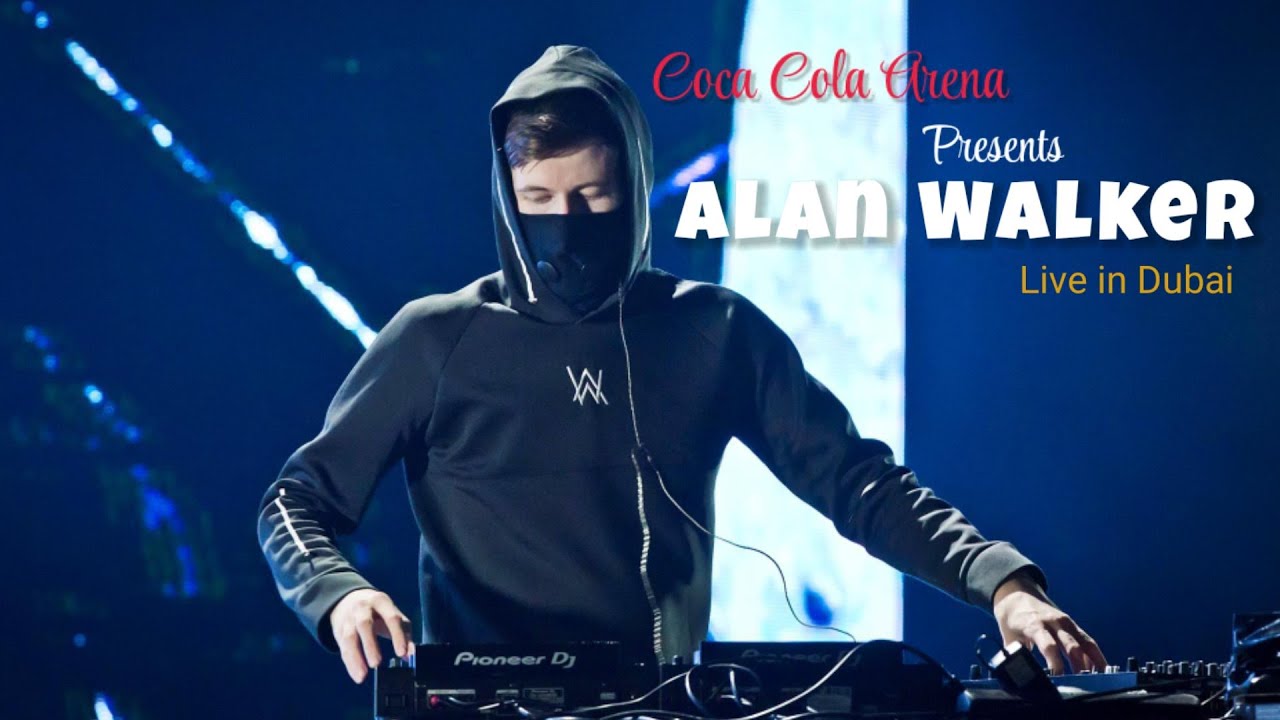 Alan Walker Live in Dubai at Coca - Cola Arena | EDM Night of ...
