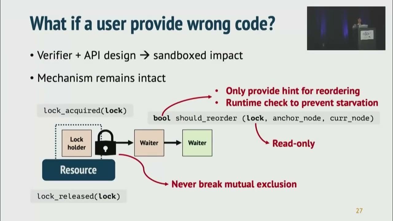 OSDI '22 - Application-Informed Kernel Synchronization Primitives - YouTube