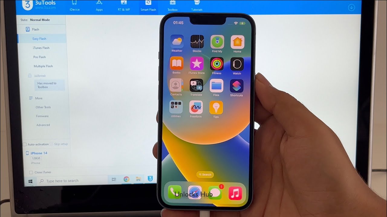iPhone 14 Pro iOS 16.6 iCloud Unlock | Unlocks Hub | Permanent - YouTube