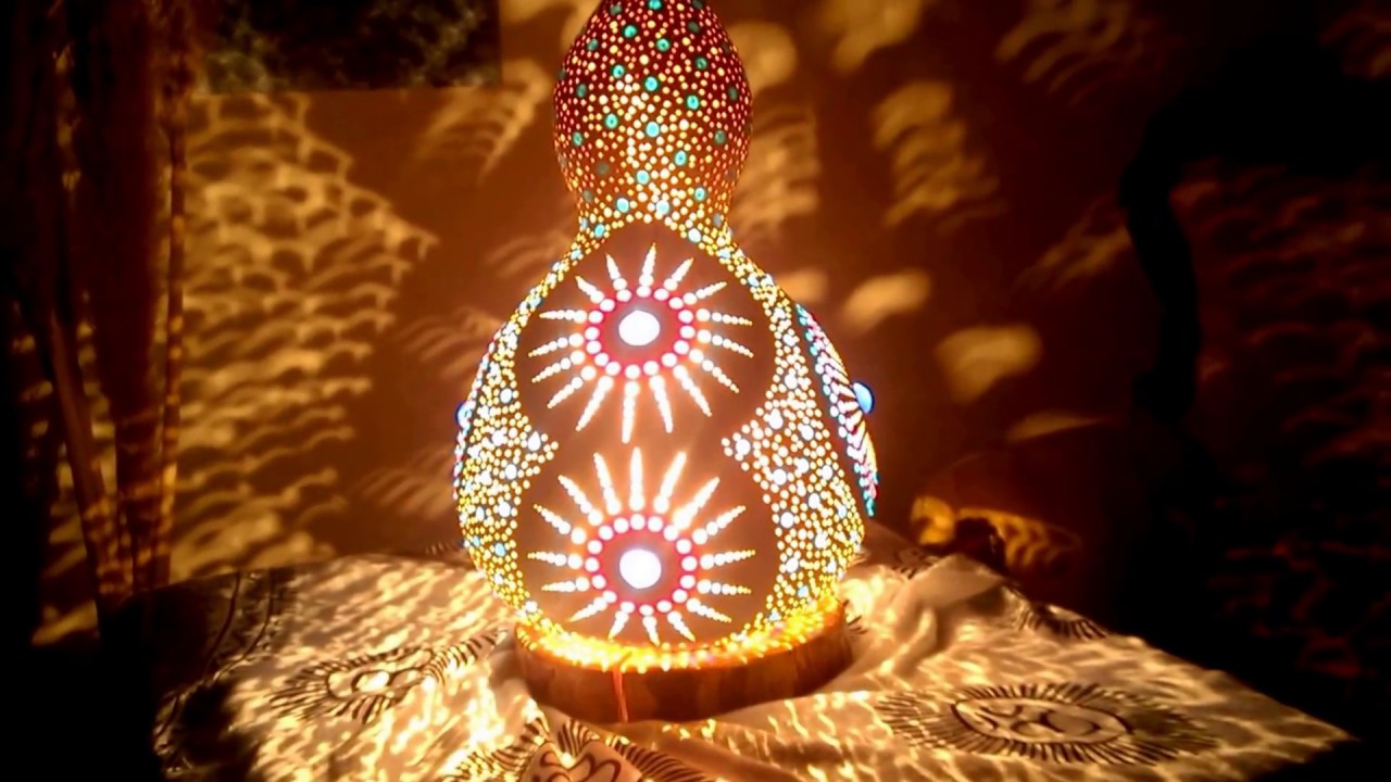 2016 The Rising Handmade Gourd Lamp Lighting Design Unique Gift Ideas ...