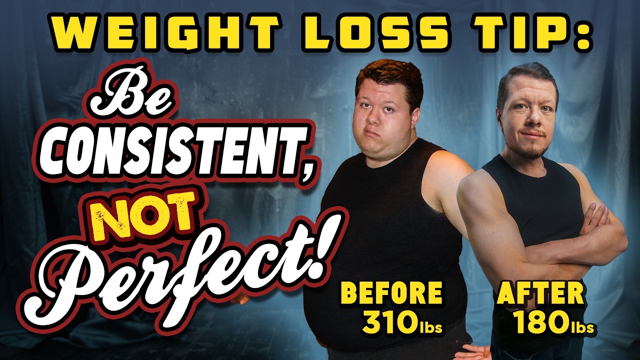 To Lose Weight: Be CONSISTENT, NOT PERFECT! - YouTube