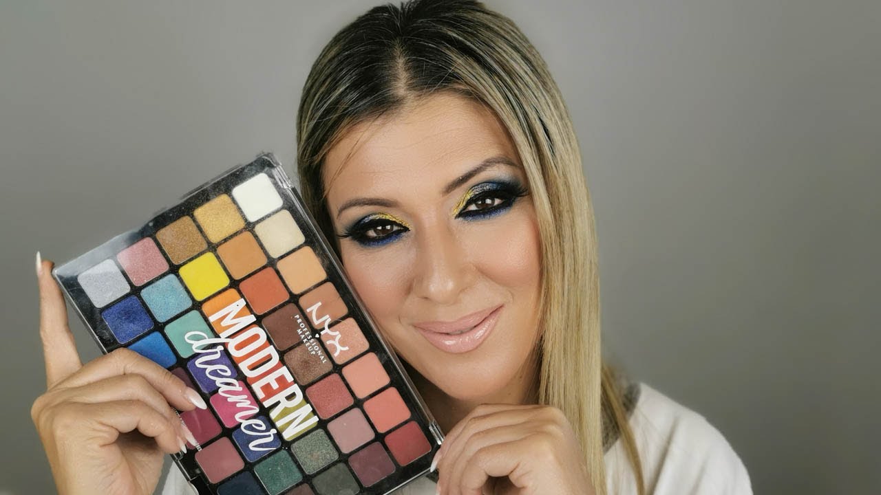 Glam night makeup / βραδινο μακιγιαζ | ELENA GIOTOPOULOU - YouTube