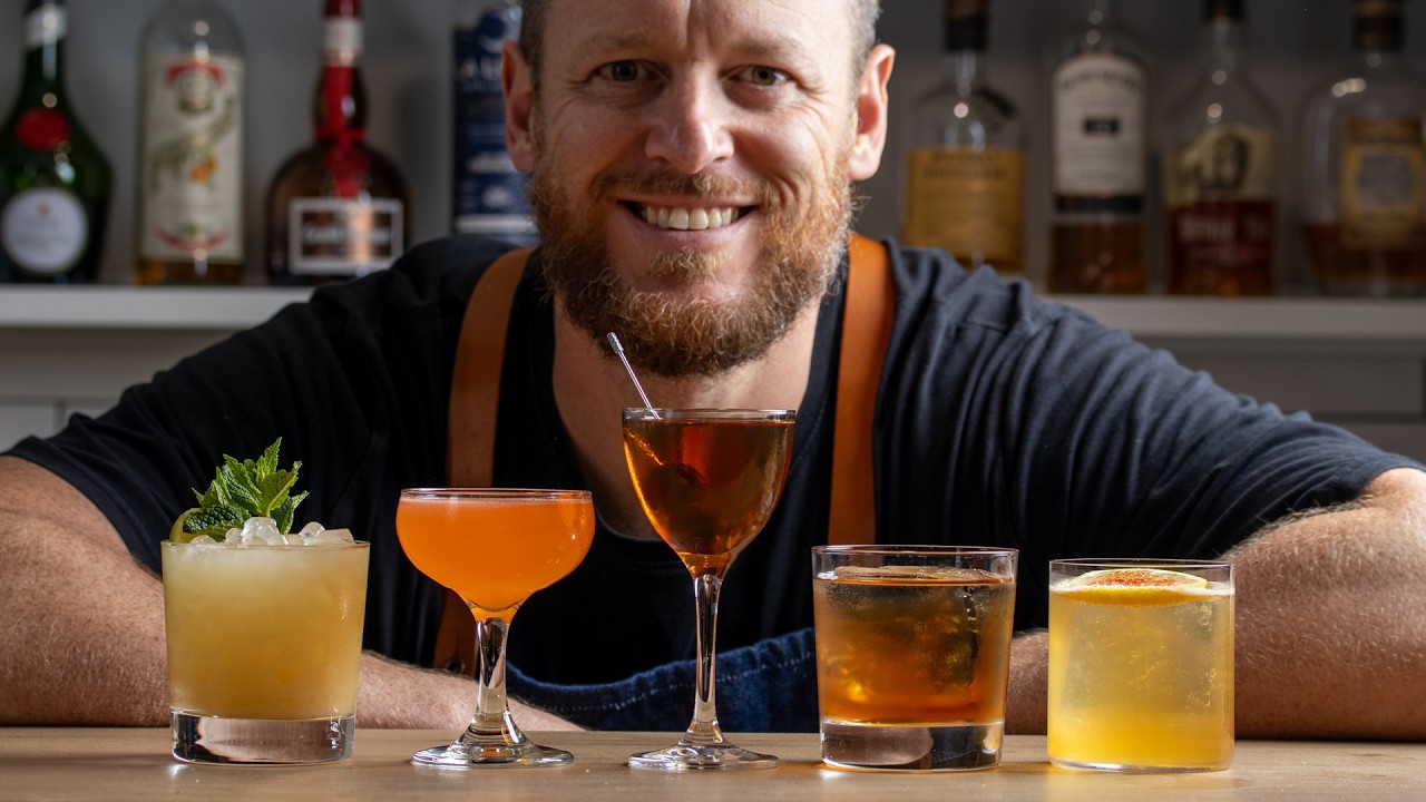 5 Easy Modern Cocktails from New York - YouTube