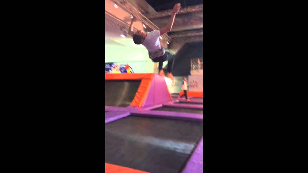Gravity Xscape Indoor Trampoline Fun!!! - YouTube