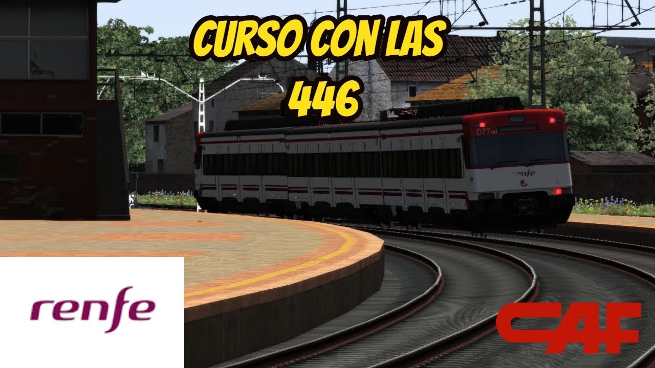 {Directo} TRAIN SIMULATOR 2018| Curso con las 446 - YouTube