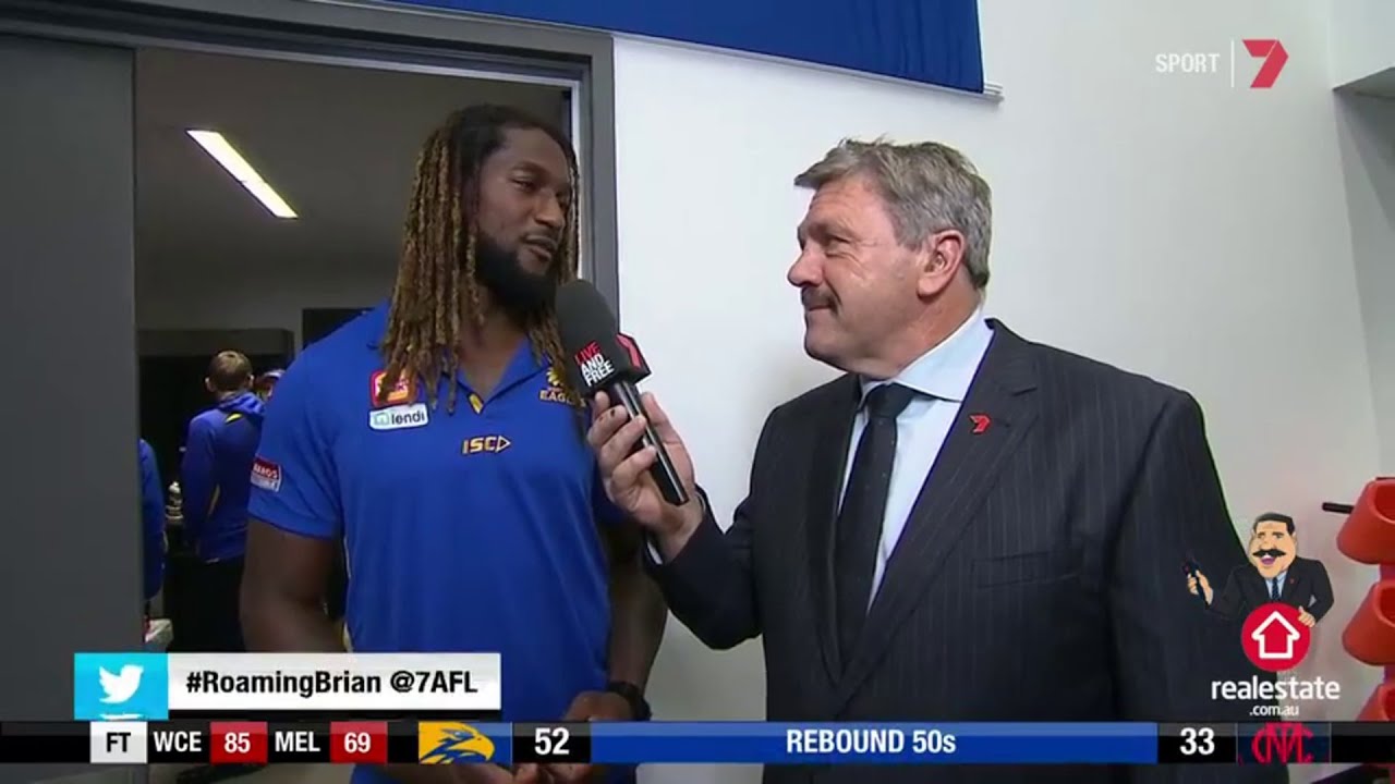 Roaming Brian West Coast Eagles | AFL Round 9 - YouTube