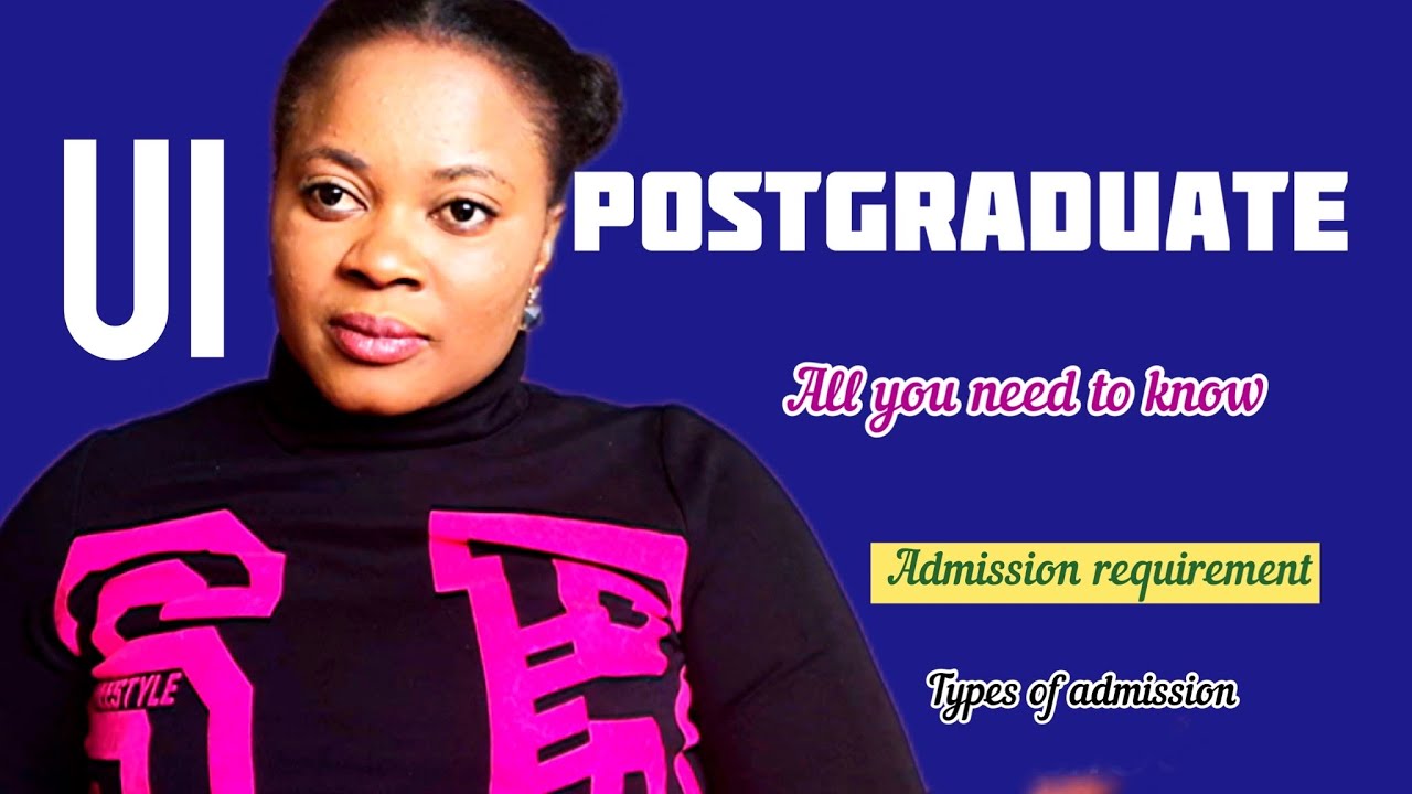 All you need to know about POSTGRADUATE Admission in UI - YouTube