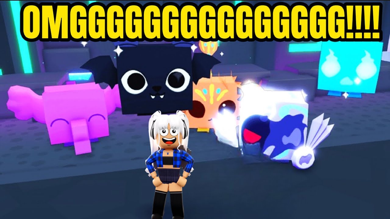 Putting ALL Of My EXCLUSIVE’S In The HUGE MACHINE 😲😳😳 Pet Simulator 99‼ ...