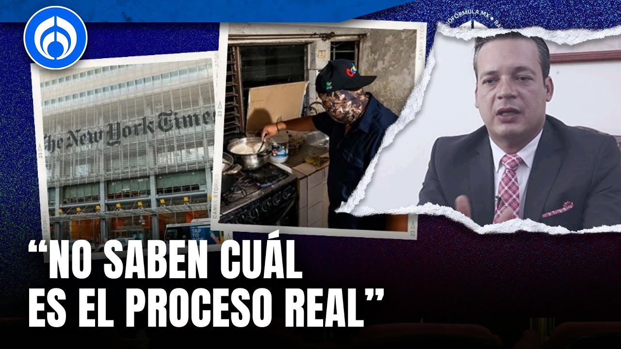 "Les vieron la cara": César Gutiérrez Priego sobre el reportaje del NYT ...