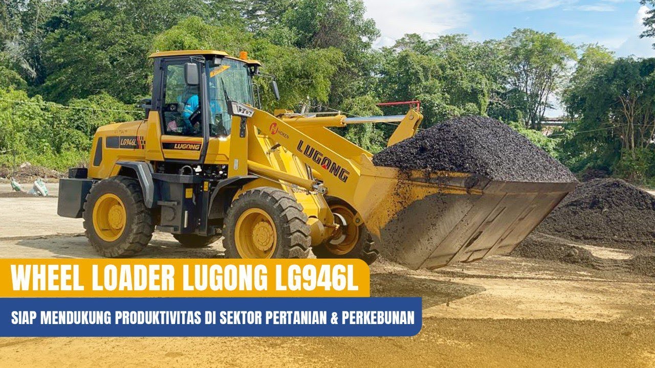 Wheel Loader Lugong LG946L. - YouTube